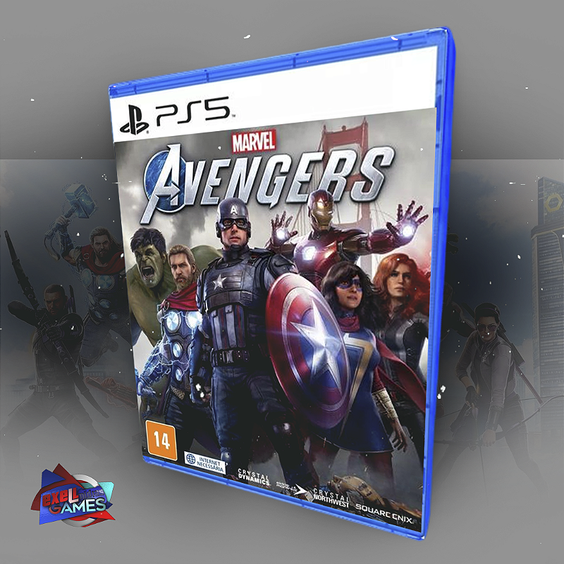 MARVEL AVENGERS - PS5 MÍDIA DIGITAL - Exell Games