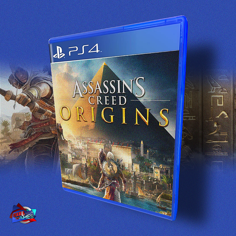 ASSASSIN'S CREED ORIGINS - PS4 MÍDIA DIGITAL - Exell Games