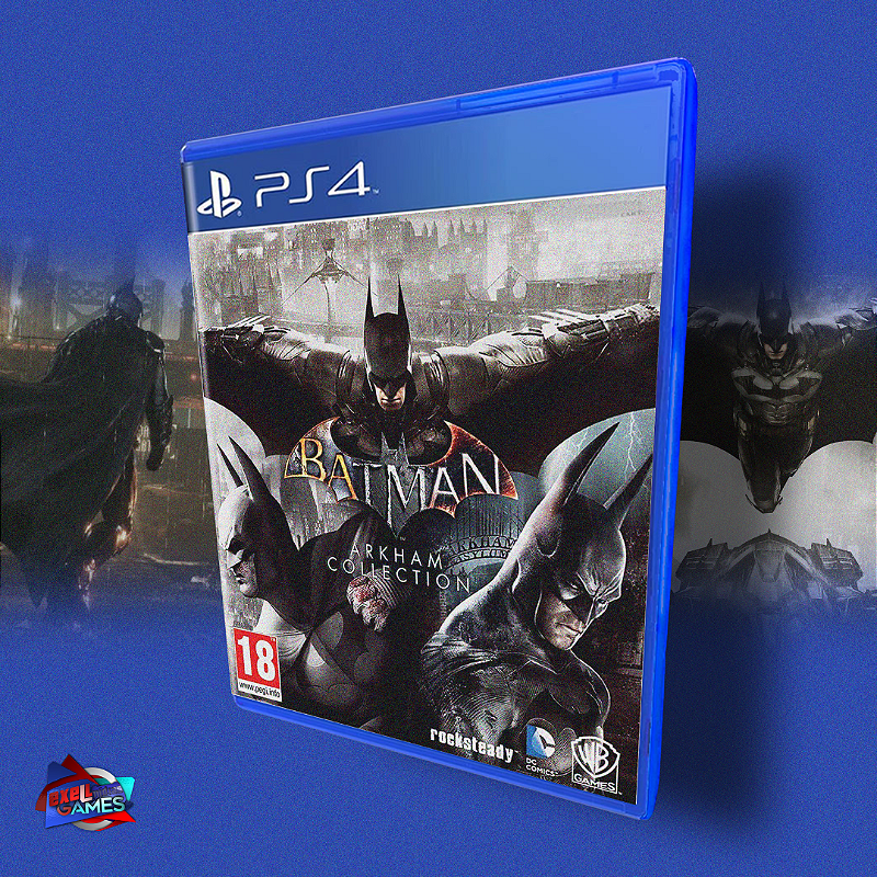 BATMAN ARKHAM COLLECTION - PS4 MÍDIA DIGITAL - Exell Games