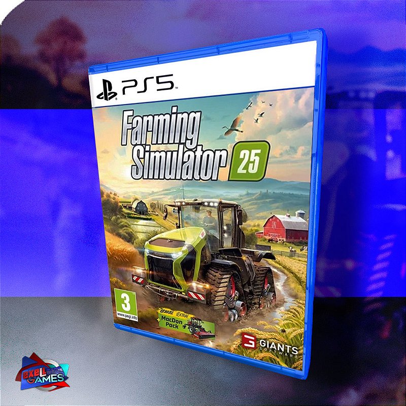 Farming Simulator 25 PS5 MÍDIA DIGITAL - Exell Games