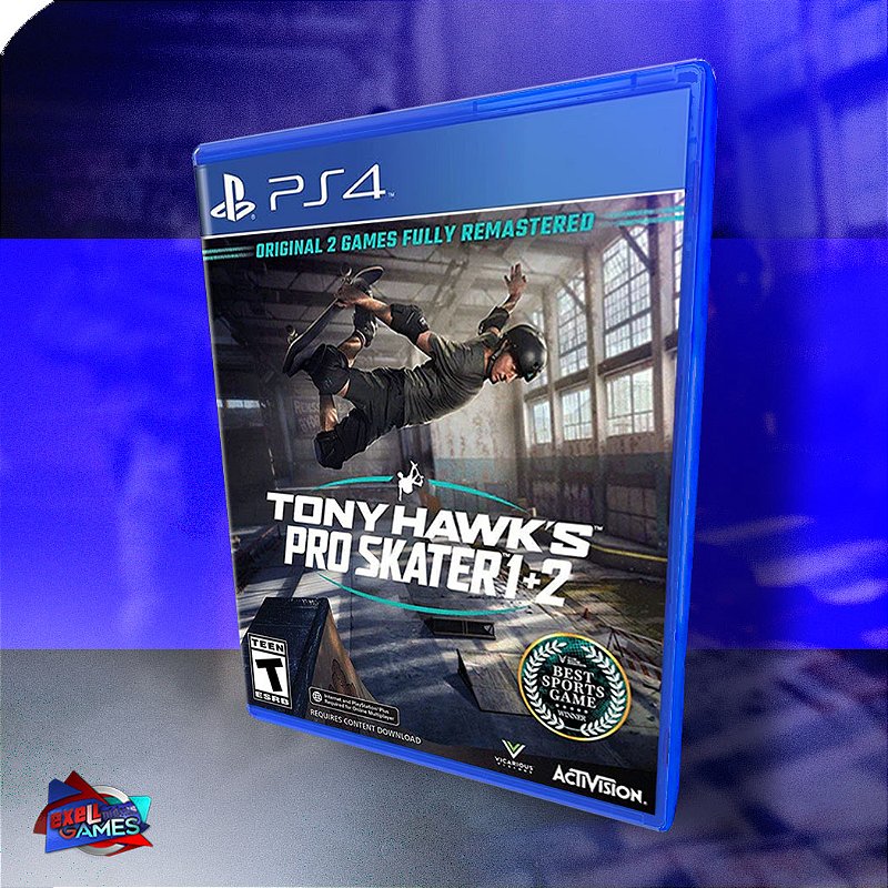 Ps4 tony hawk pro skater 1 2 store