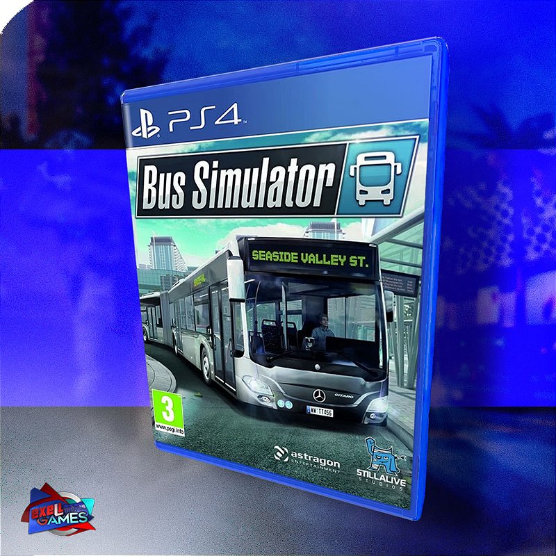 Bus Simulator - PS4 MÍDIA DIGITAL - Exell Games