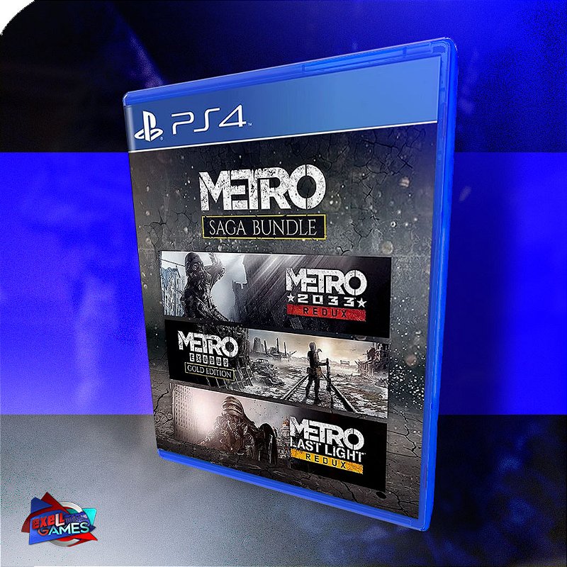 Conjunto Metro Saga - PS4 MÍDIA DIGITAL - Exell Games