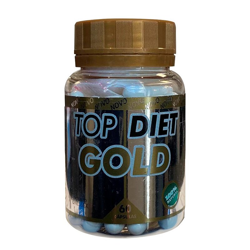 Top Diet Gold - 30 Cápsulas - Vendas Atacado