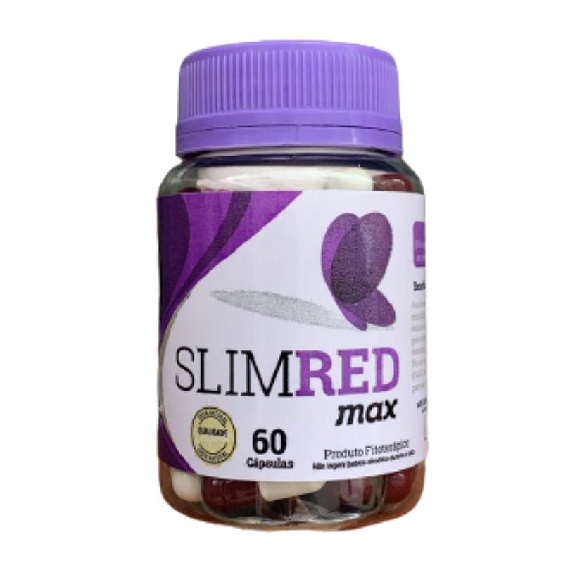 Slim Red Max - 30 Cápsulas - Vendas Atacado