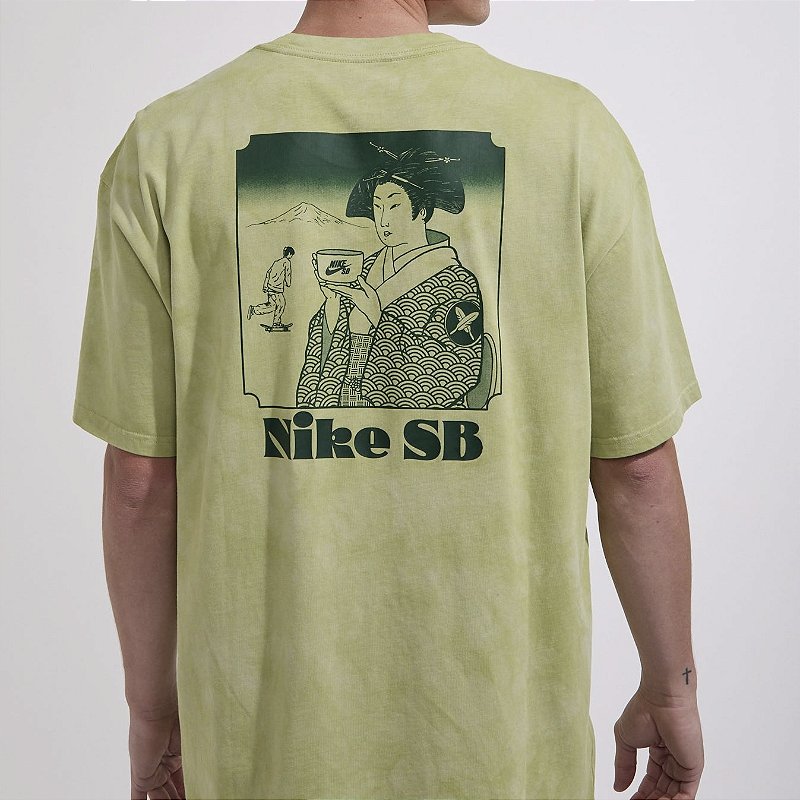 Camiseta Nike SB Yuto Horigome Tee Green - Store Pesadao