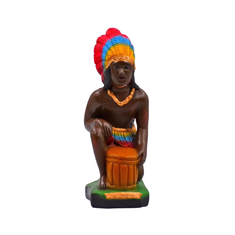 Imagem Caboclo Vira Mundo (20cm) - Mundo das Velas