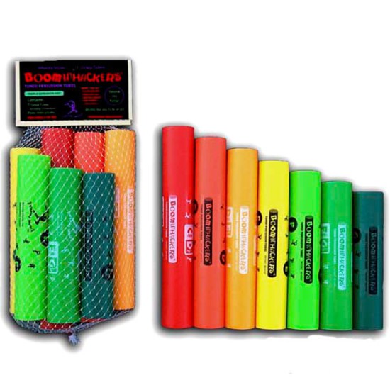 Boomwhackers® - Kit Agudo Cromático - 7 tubos - Música e Movimento