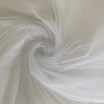 TULE TRADICIONAL (BRANCO) - Ponto dos Tecidos