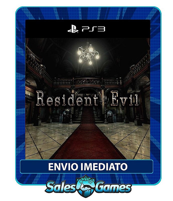 Resident Evil Remastered Hd - Ps3 - Midia Digital - Sales Games