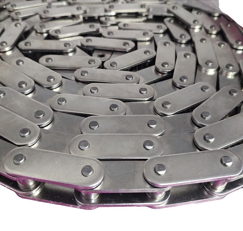 Corrente de Rolo ANSI C2060H INOX - SOL SOLUÇÕES EM TRANSMISSÃO DE POTÊNCIA
