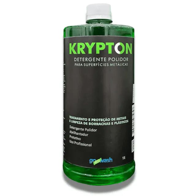 Krypton Detergente Desincrustante Pesado para Metais 1L Go Eco Wash ...