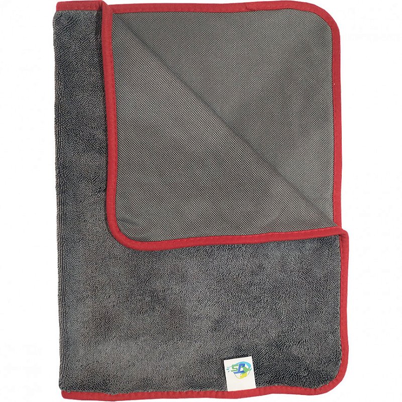 Toalha de Microfibra Cinza para Secagem 40x60cm 600GSM JS - Cris Car ...