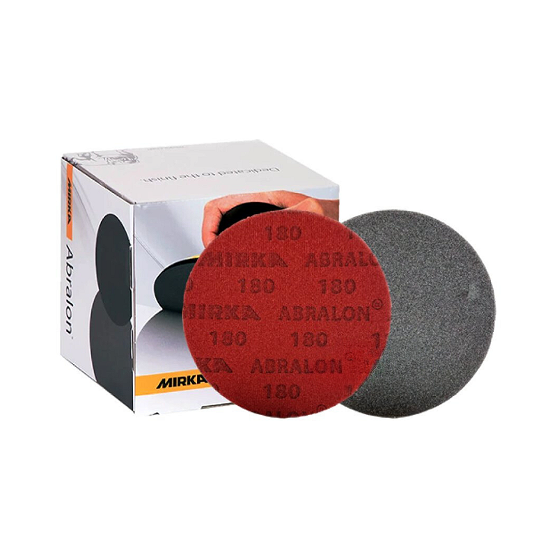 Disco de Lixa ABRALON P180 150MM 6" MIRKA - Cris Car Care - Produtos ...