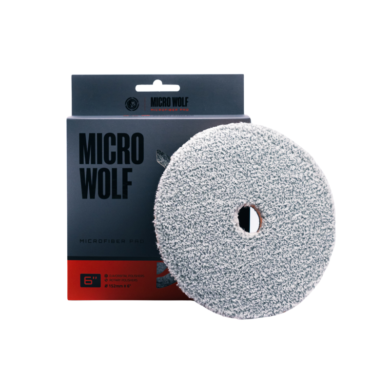 Boina de Microfibra Micro Wolf 6" com Interface Wolf Pads - Cris Car Care - Produtos Estética ...
