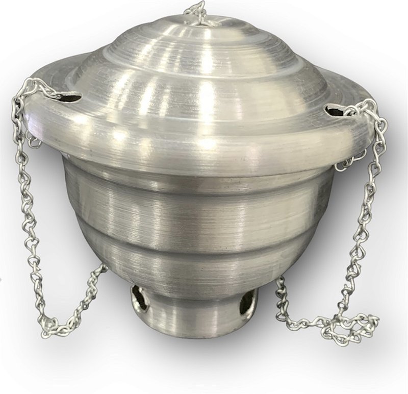 Turíbulo P/Defumador aluminio - Thaline Do Axe Loja Oficial