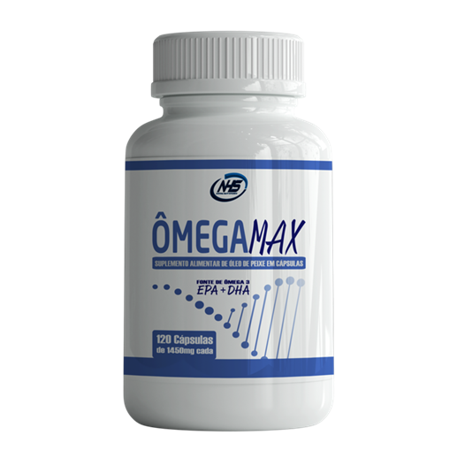 OMEGA MAX - 120 CÁPSULAS 1000mg - NHS Nutrition