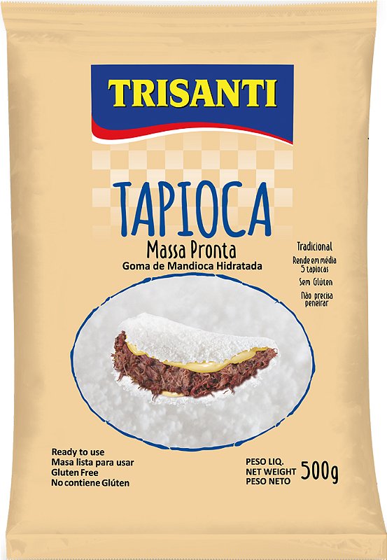 TAPIOCA TRADICIONAL - TRISANTI - 500G - Nutrisanti