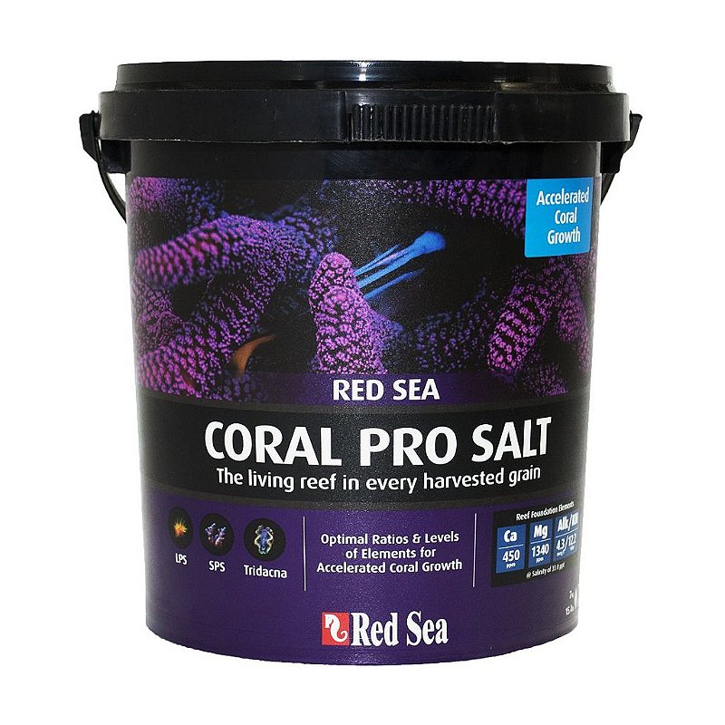 SAL RED SEA CORAL PRO 22KG 660L - BALDE - Aquabase Aquapaisagismo