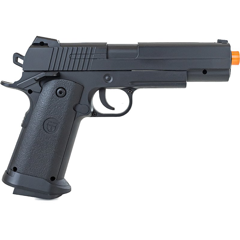 Pistola de Airsoft VG 1911 V18 Full Metal Spring 6mm - Rossi - Silvius ...