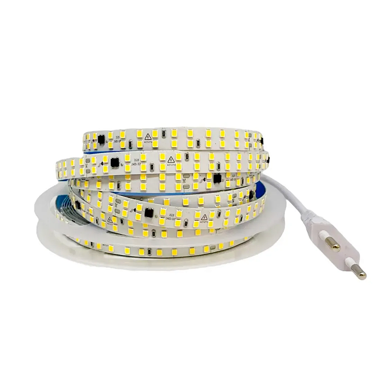 FITA LED 220V 240 LEDS/M ROLO 10MT IP44 NÃO PRECISA DE FONTE - Green ...
