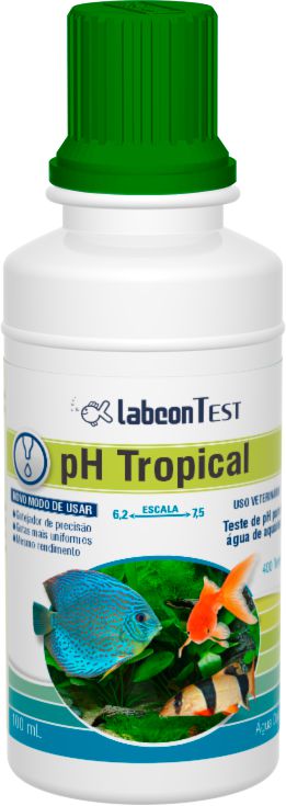 LABCON TEST PH TROPICAL 100 ML - A casa do seu PET