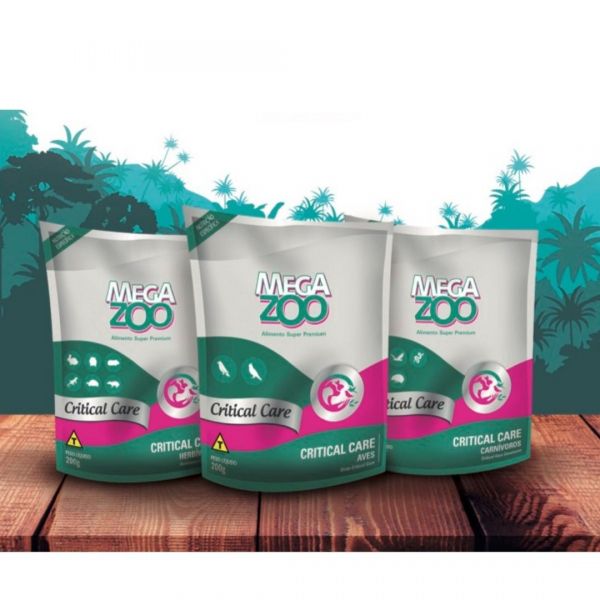 MEGAZOO Critical Care aves 900g - A casa do seu PET