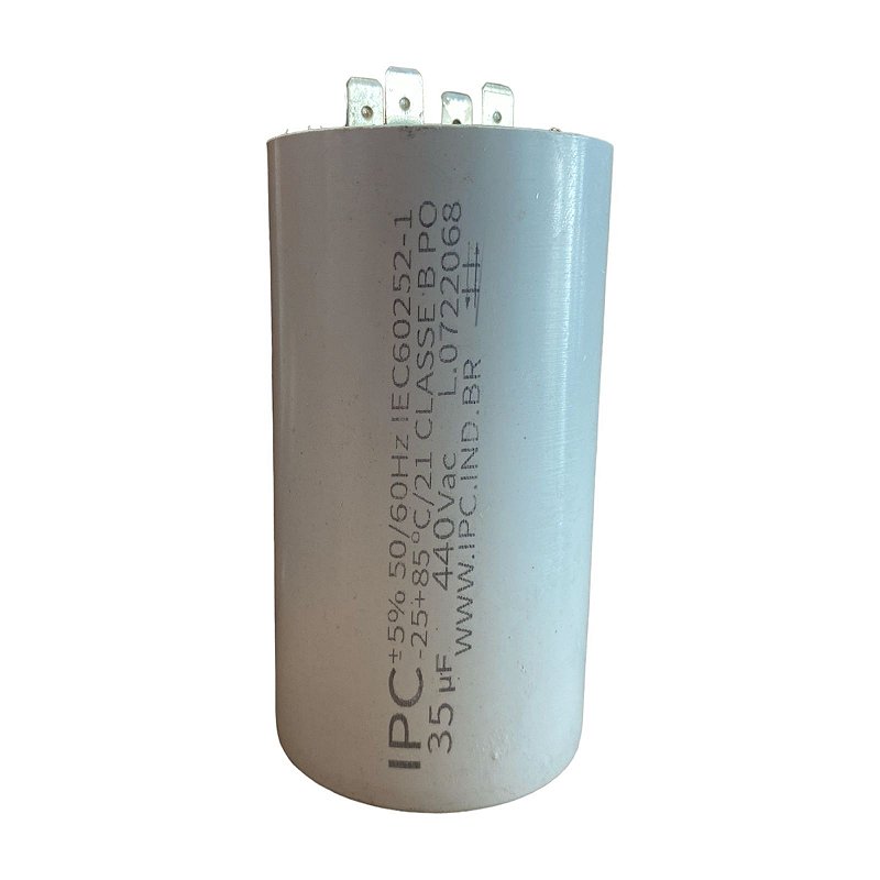 Capacitor 35uf x 440v com Terminal - NOVA TRIDA ELETRÔNICA