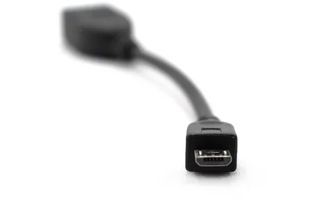 Cabo OTG USB Fêmea para Micro USB (V8) - NOVA TRIDA ELETRÔNICA