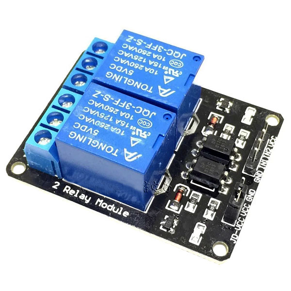 Módulo Relé 2 Canais - NOVA TRIDA ELETRÔNICA