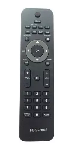 Controle Remoto para TV Philips - FBG-7802 - NOVA TRIDA ELETRÔNICA