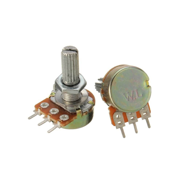 Potenciômetro Linear de 5K Ohms - NOVA TRIDA ELETRÔNICA