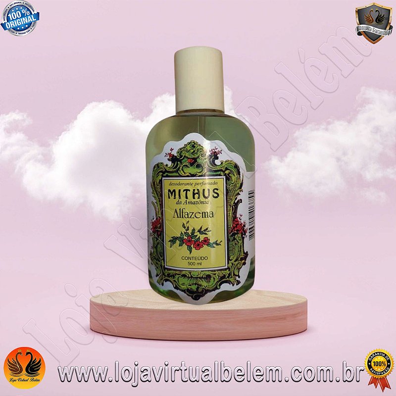 Desodorante perfumado Mithus da Amazônia 500ML Caixa com 12 unidades - lojavirtualbelem
