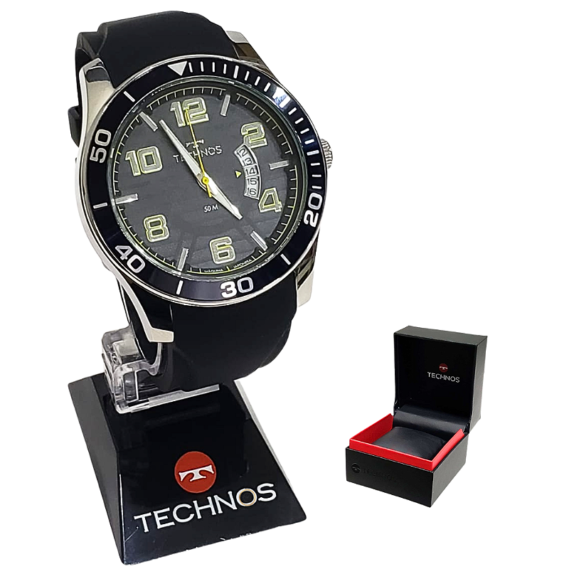 Relógio Masculino Technos Analógico Performance Racer 2115KSR/8Y ...