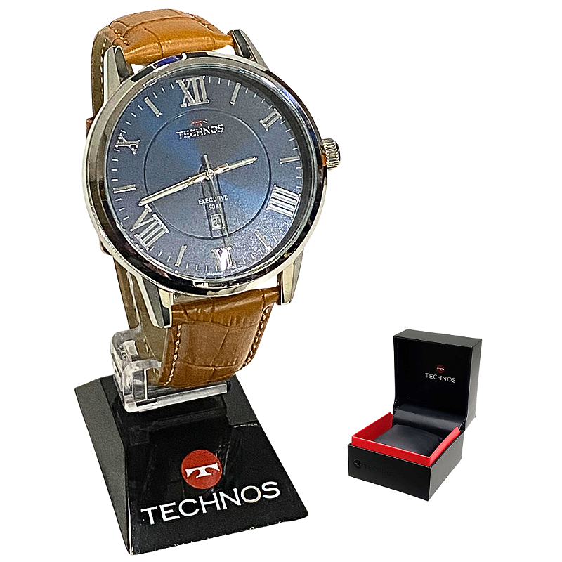 Relógio Technos Masculino Analógico Executive 2115MTXS/0A - Relógios ...