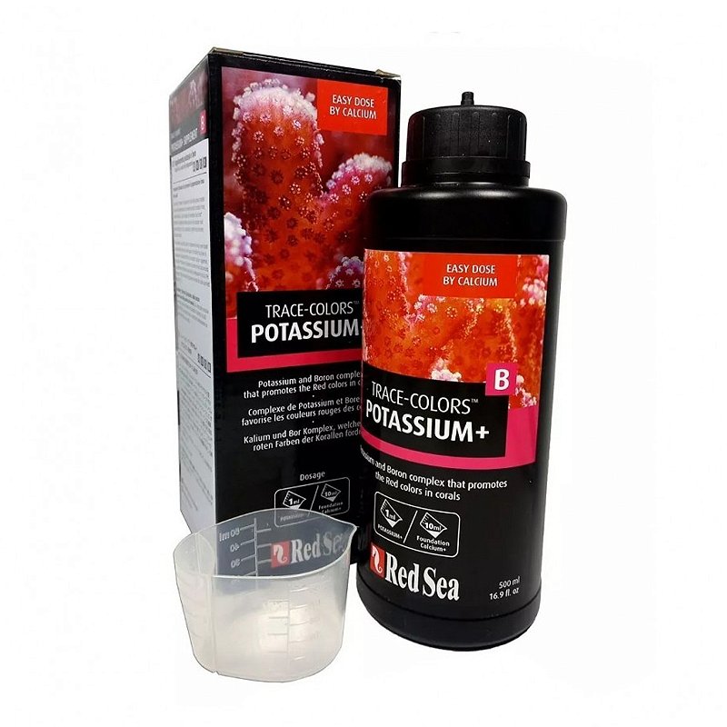 SUPLEMENTO RED SEA RCP TRACE-COLORS POTASSIUM+ (COLORS B) - 500ML ...