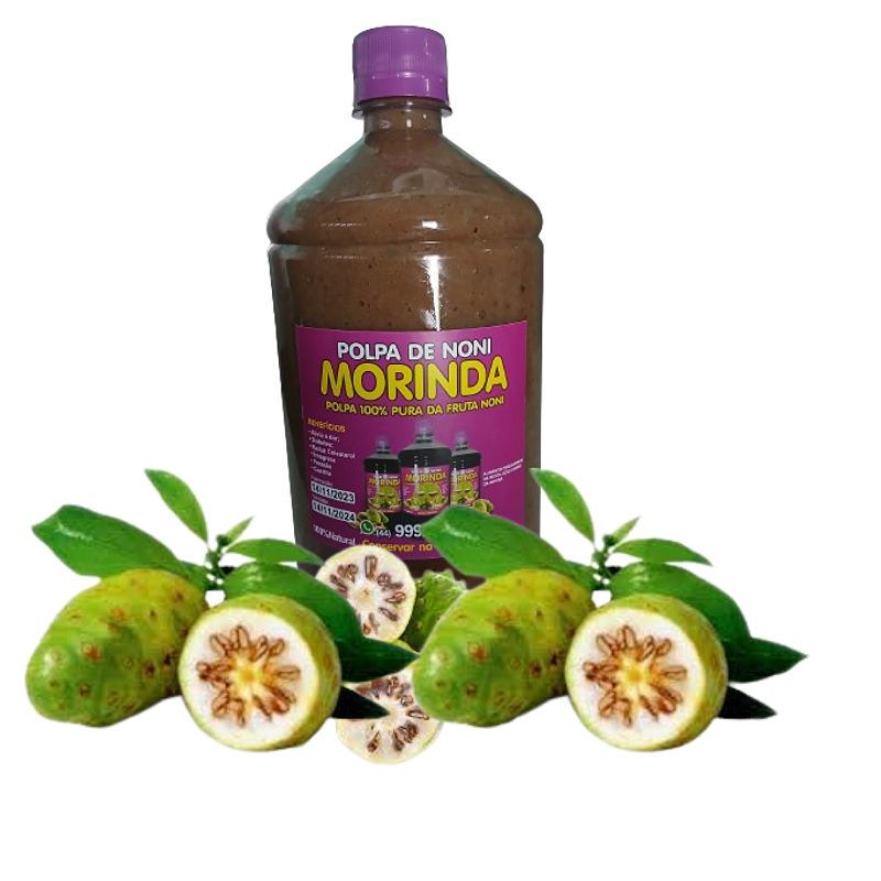 Polpa 100% De Noni Fruta Noni Natural - Pronta Entrega 500ml Orgânica ...