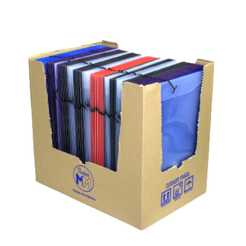 Pasta Escolar Kit 300un Escolar Papelaria Escritório Atacado Revenda ...