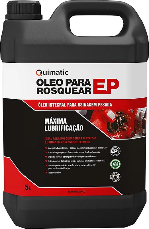 Óleo para rosquear EP 5L QUIMATIC - Brenfeer - Ferramentas para cada ...