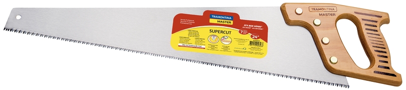 Serrote Tramontina MASTER Supercut 24" com 7 Dentes por Polegada Lâmina ...