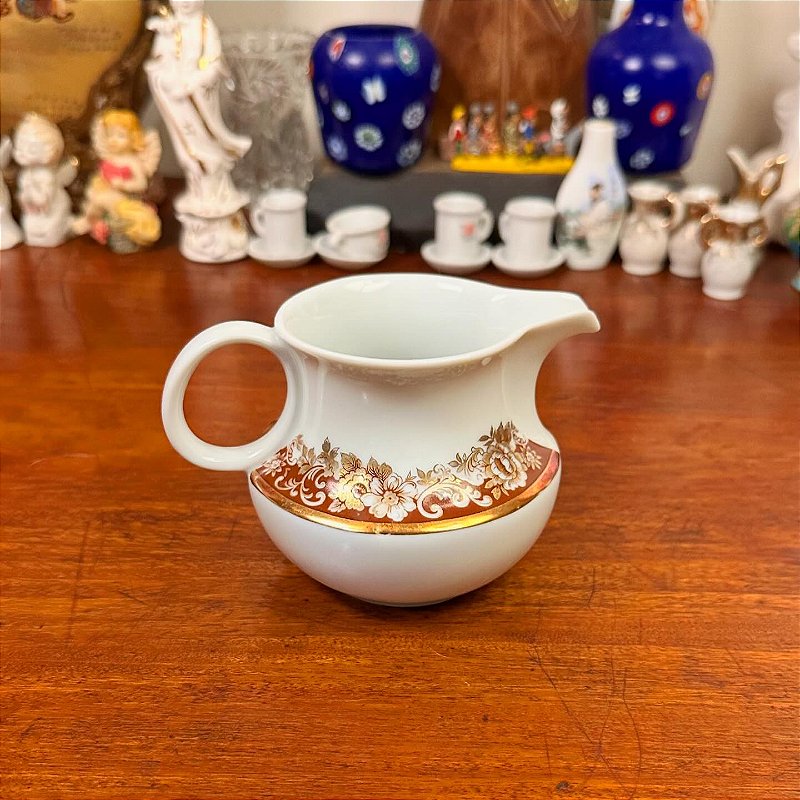 Cremeira em porcelana Renner - Mon Chéri. - Dônama Antiquário