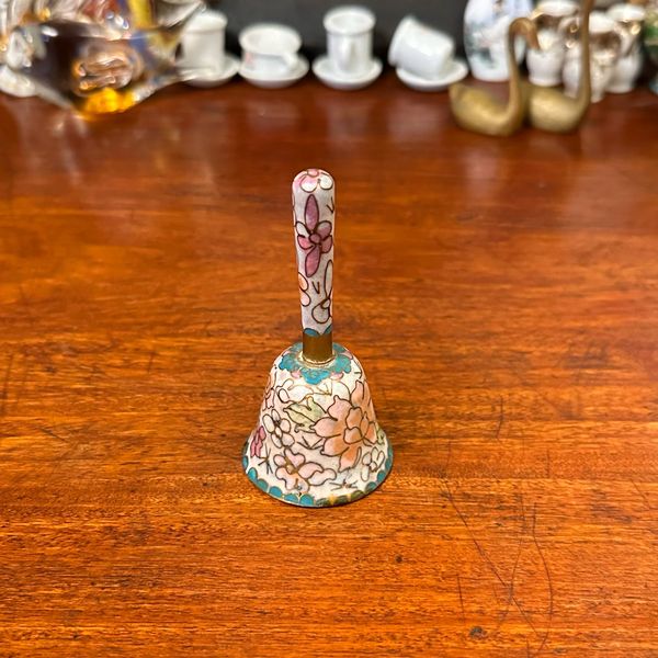 Sineta em Cloisonne. - Dônama Antiquário