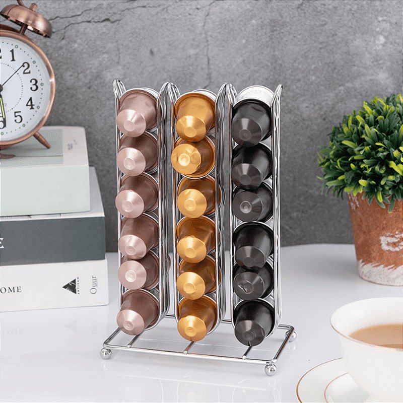 Organizador de Cápsulas de Café em Inox - We commerce