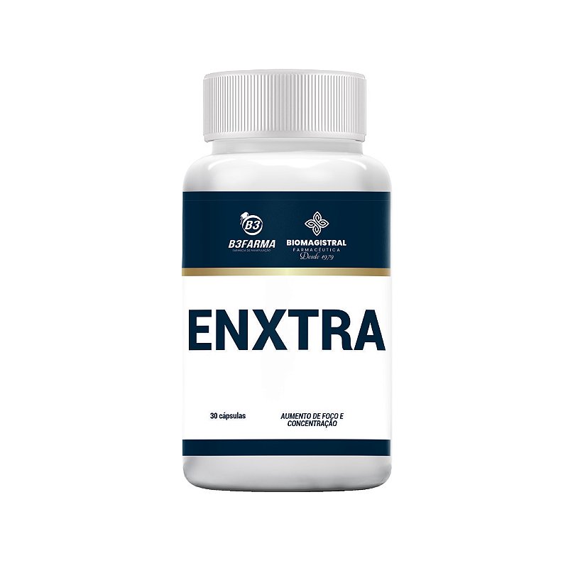 Enxtra 300mg c/30 | B3 Farma - B3 FARMA | FARMÁCIA DE MANIPULAÇÃO