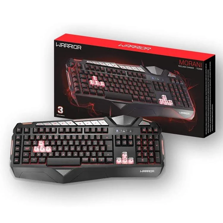 Teclado gamer Warrior TC209 - Digital Informática