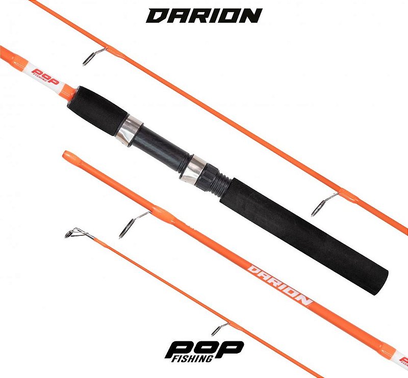 Vara Darion 2 Partes Molinete - Pop Fishing - www.falcaopesca.com.br