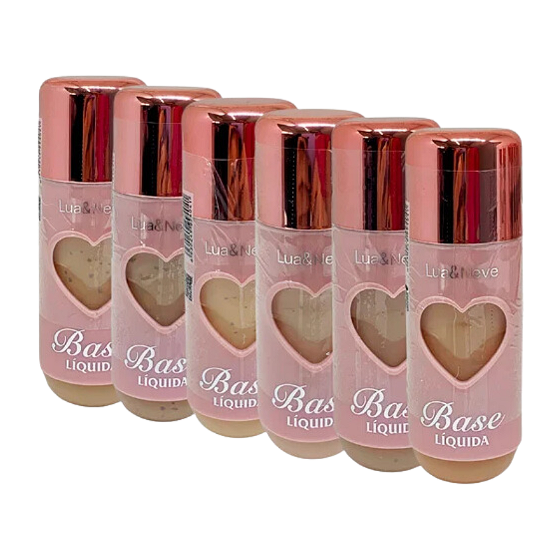Base Líquida Lovers - LUA E NEVE - Favorita - Loja de Maquiagem