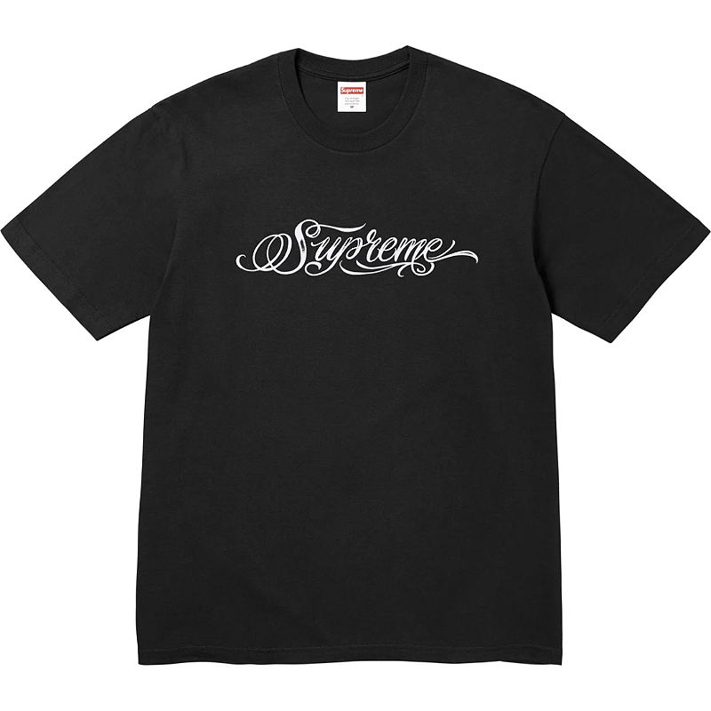 SUPREME - Camiseta Script "Preto" -NOVO- - Pineapple Co. | 100% ...