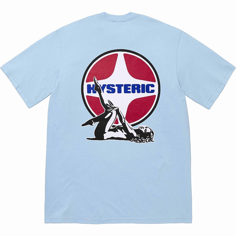 SUPREME x HYSTERIC GLAMOUR - Camiseta Pin Up "Azul" -NOVO- - Pineapple ...