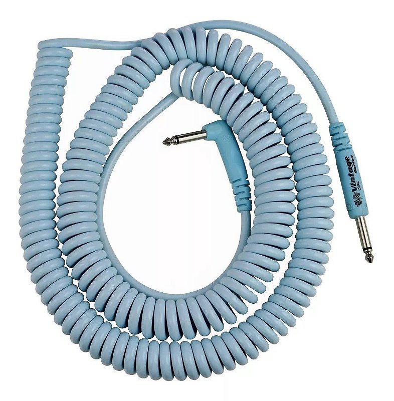 Cabo Inst Mac Cabos 9.15M Espiral Azul Bebe - Music Net Instrumentos ...